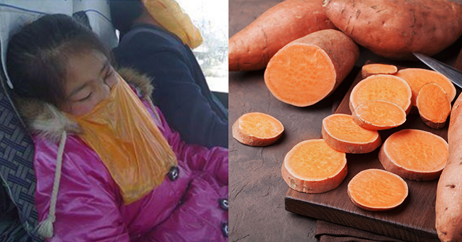 Cách chữa say xe đơn giản, hiệu quả từ 1 củ khoai lang