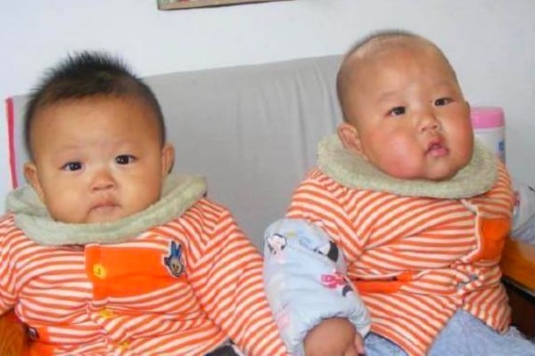 Con trai sinh đôi càng lớn càng khác nhau, chồng tức giận đòi làm ADN ...